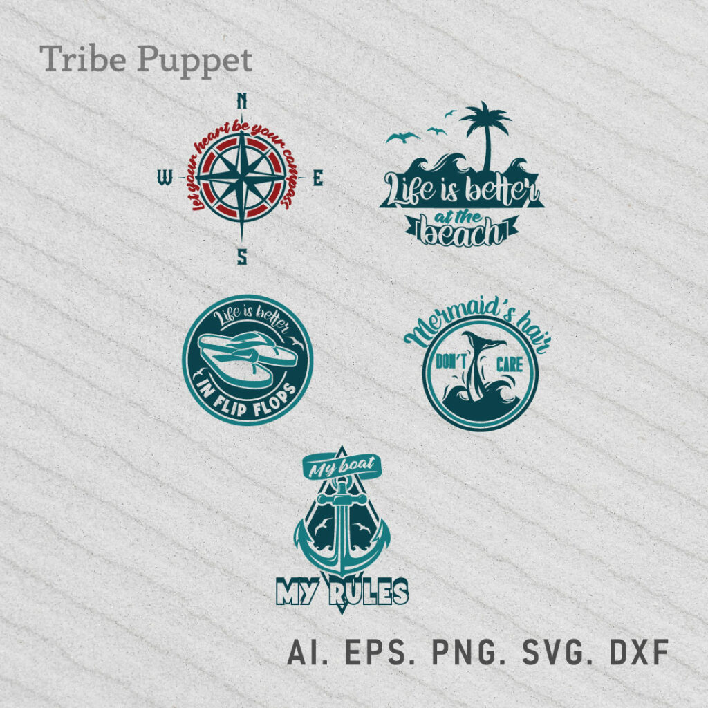 Nautical Typography 04 - MasterBundles