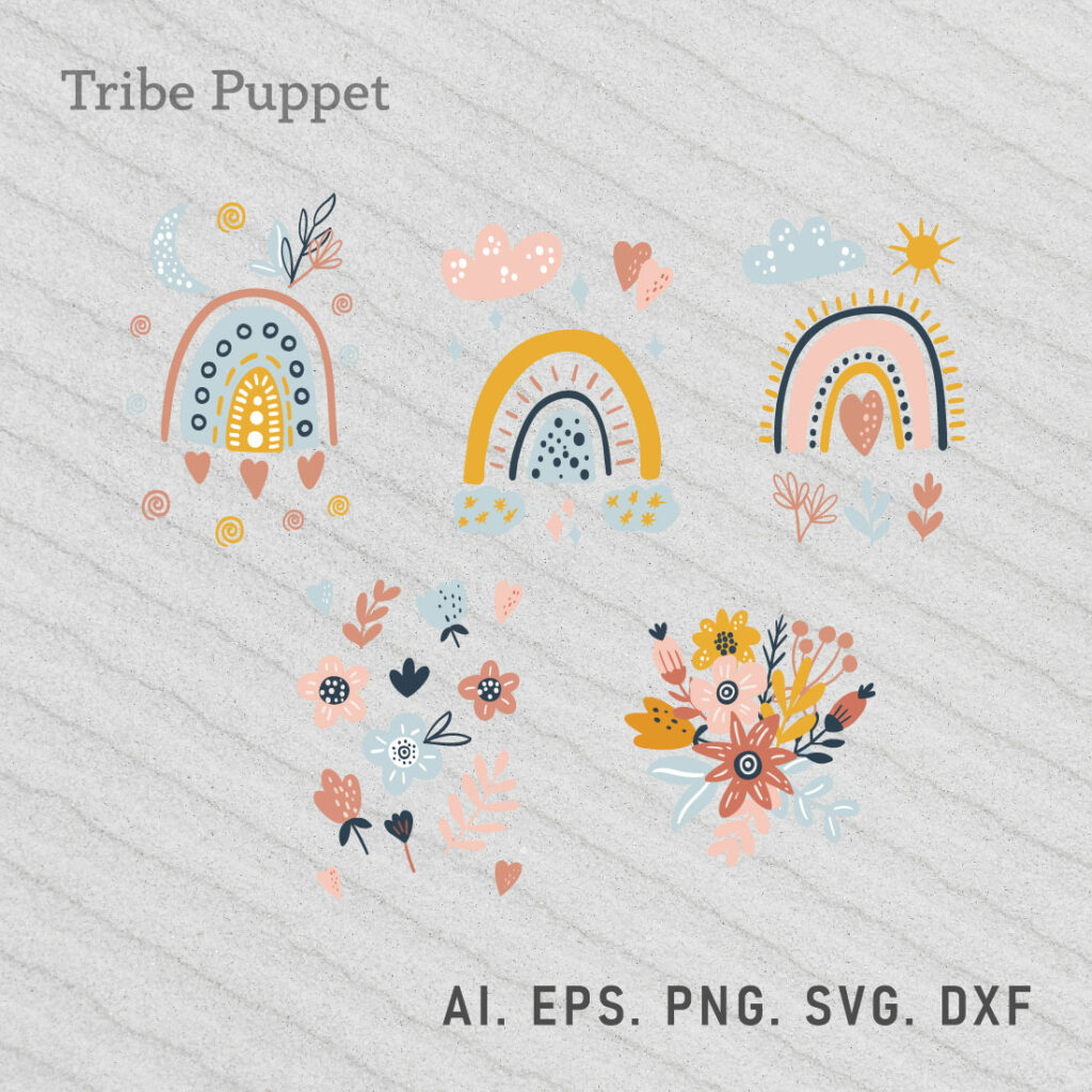 Boho Rainbow 03 - MasterBundles