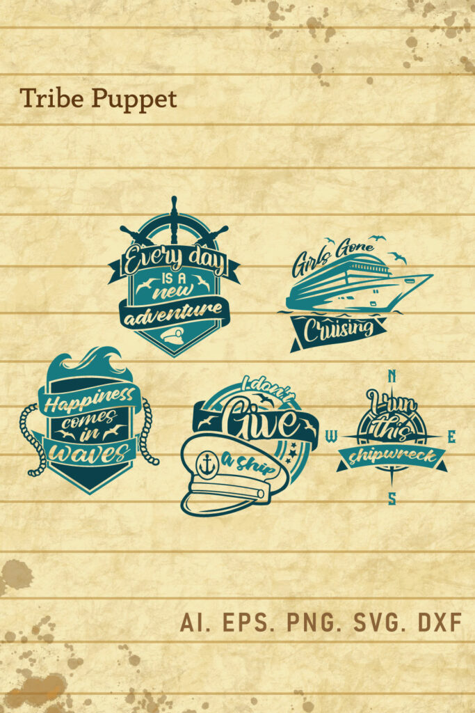 Nautical Typography 02 - MasterBundles