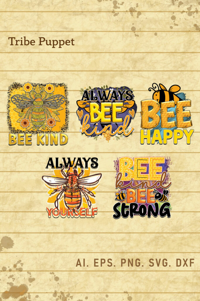 Bee Sublimation Bundle 01 - MasterBundles