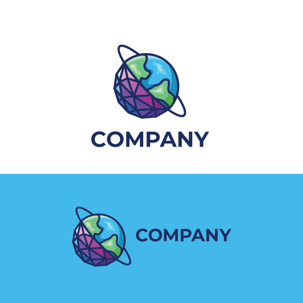 Global Data Logo Design - MasterBundles