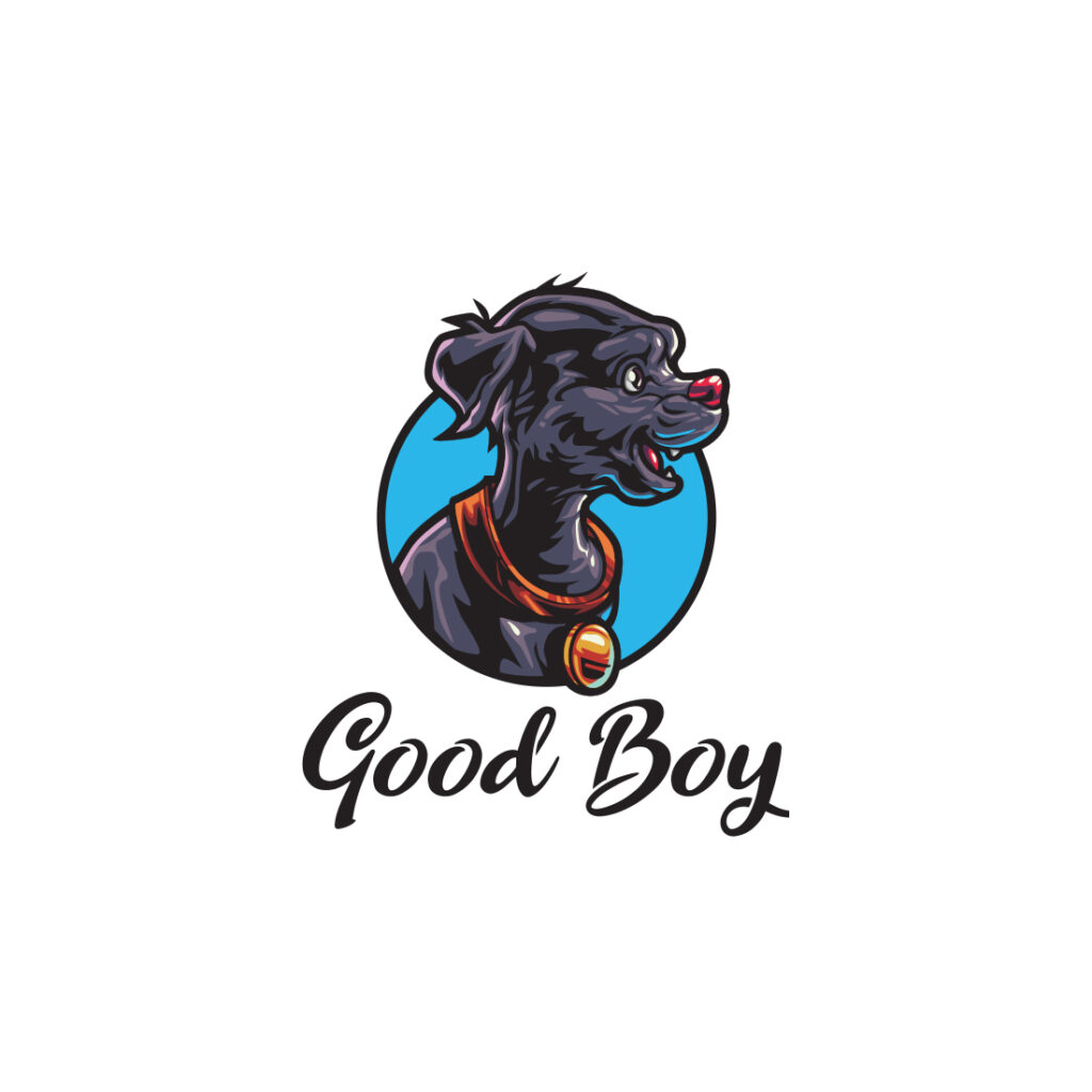 Good Dog - Pet Shop Logo Design - MasterBundles