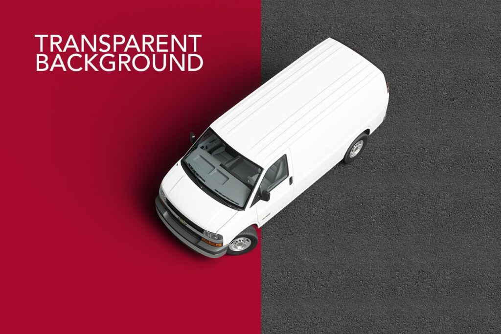 Mini Van Mock-up – MasterBundles