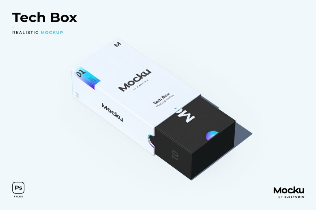 Tech Box Mockup - Megapack – MasterBundles