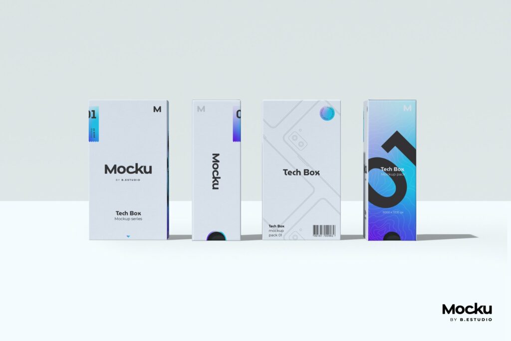 Tech Box Mockup - Megapack – MasterBundles