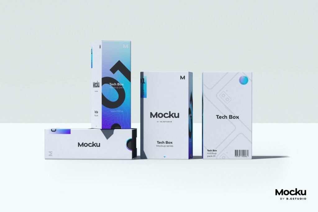 Tech Box Mockup - Megapack – MasterBundles