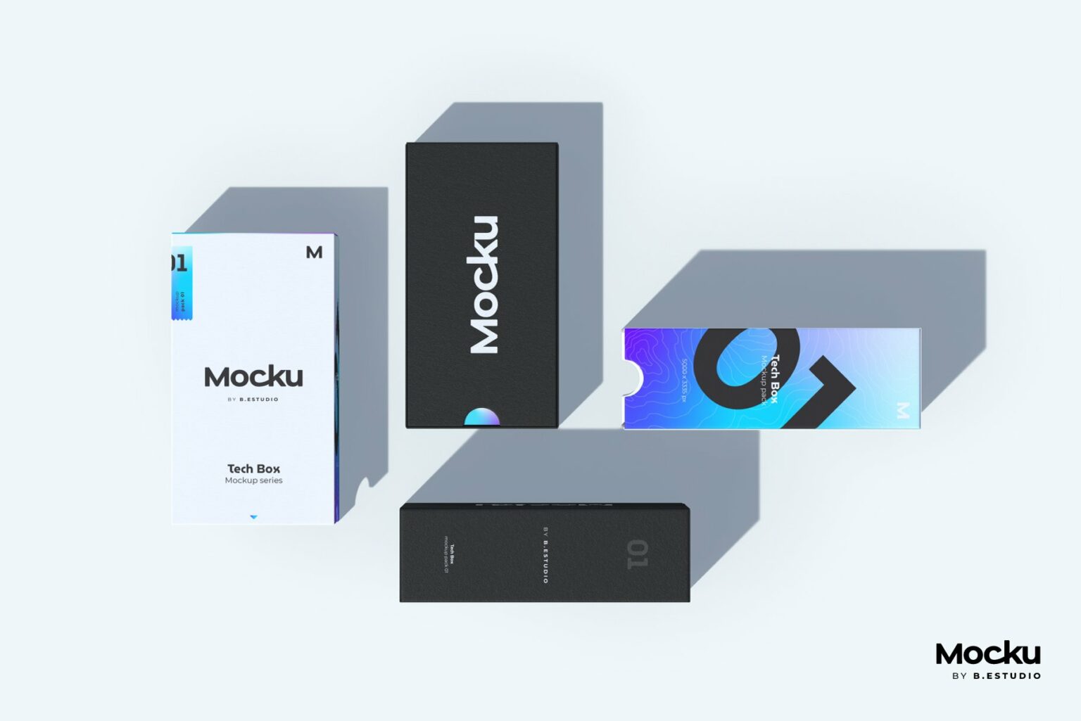 Tech Box Mockup - Megapack – MasterBundles