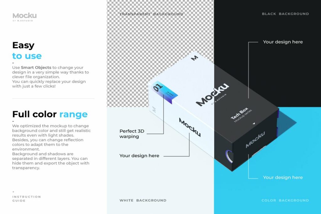 Tech Box Mockup - Megapack – MasterBundles