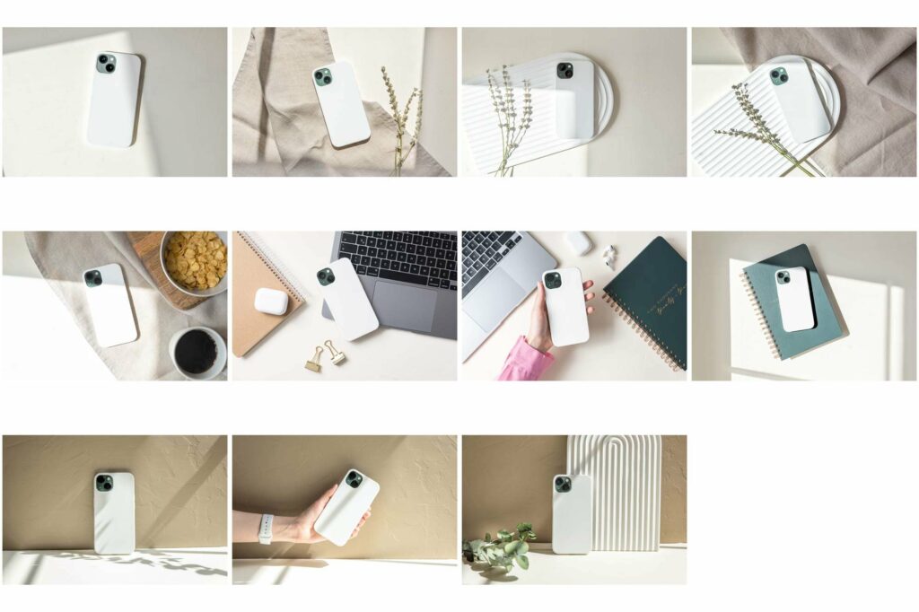 iPhone Case Mockup Set – MasterBundles
