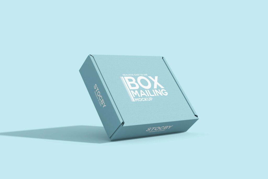 Mailing Box Mockup Set – MasterBundles