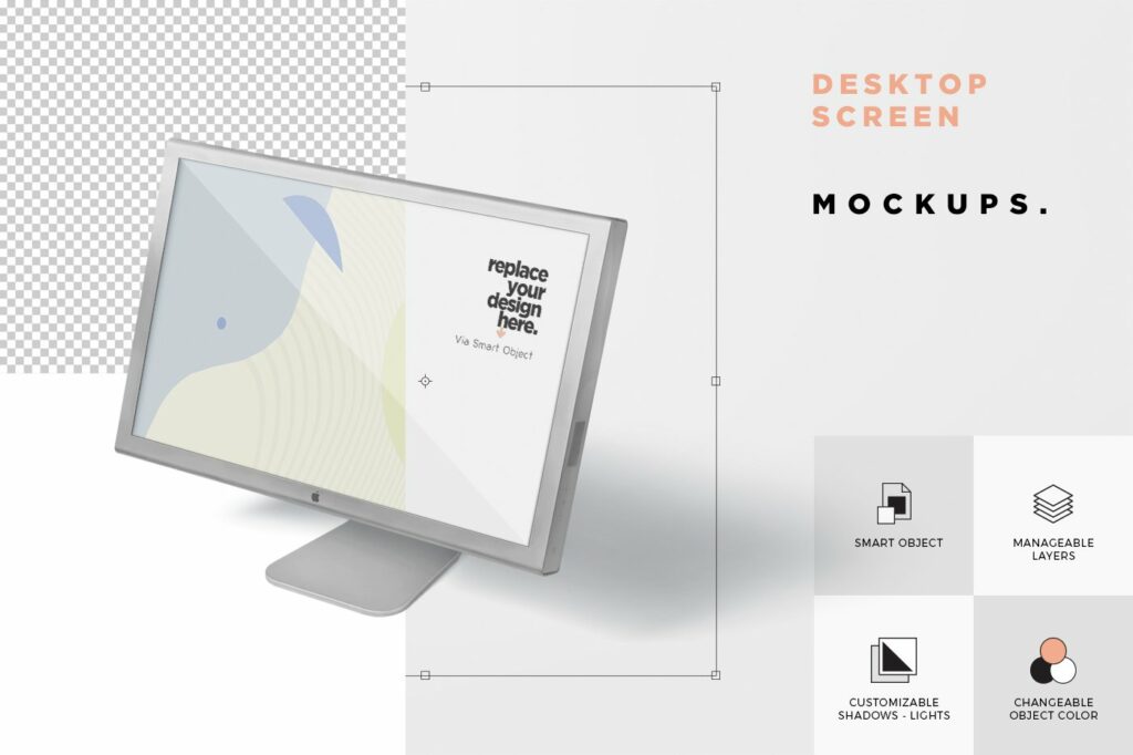 Desktop Screen Mockup – MasterBundles