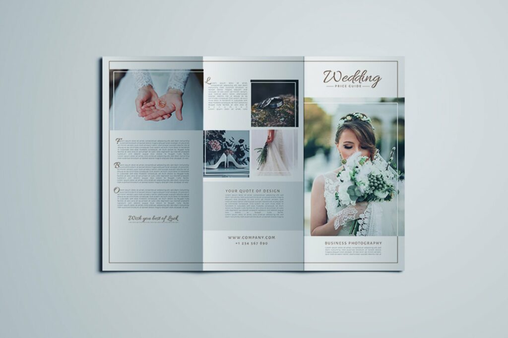 Wedding Business Trifold Brochure – MasterBundles