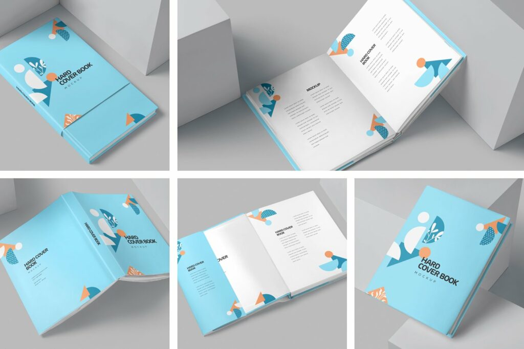 Imperial Octavo Book Cover Mockups – MasterBundles