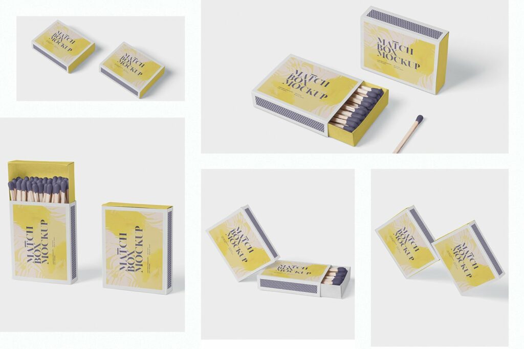 Match Box Mock-Up – MasterBundles