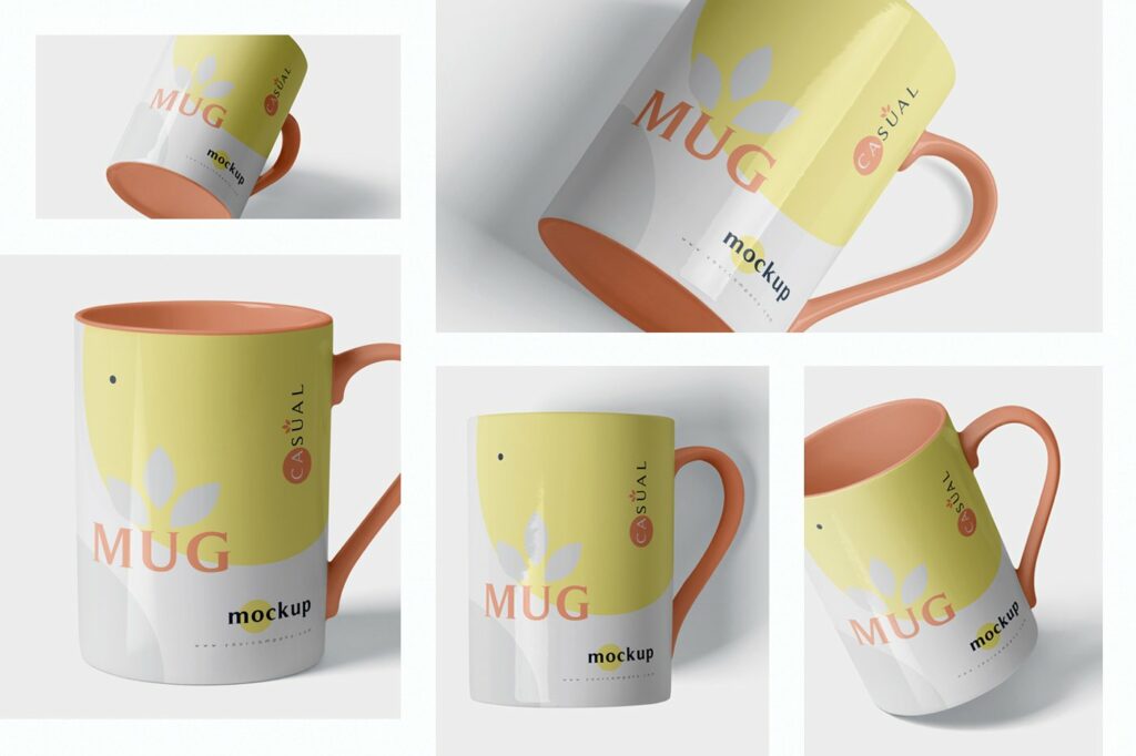 5 Mug Mockups – MasterBundles