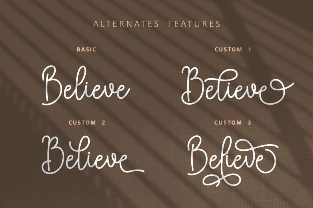 Monokind Script - Monoline Font – MasterBundles