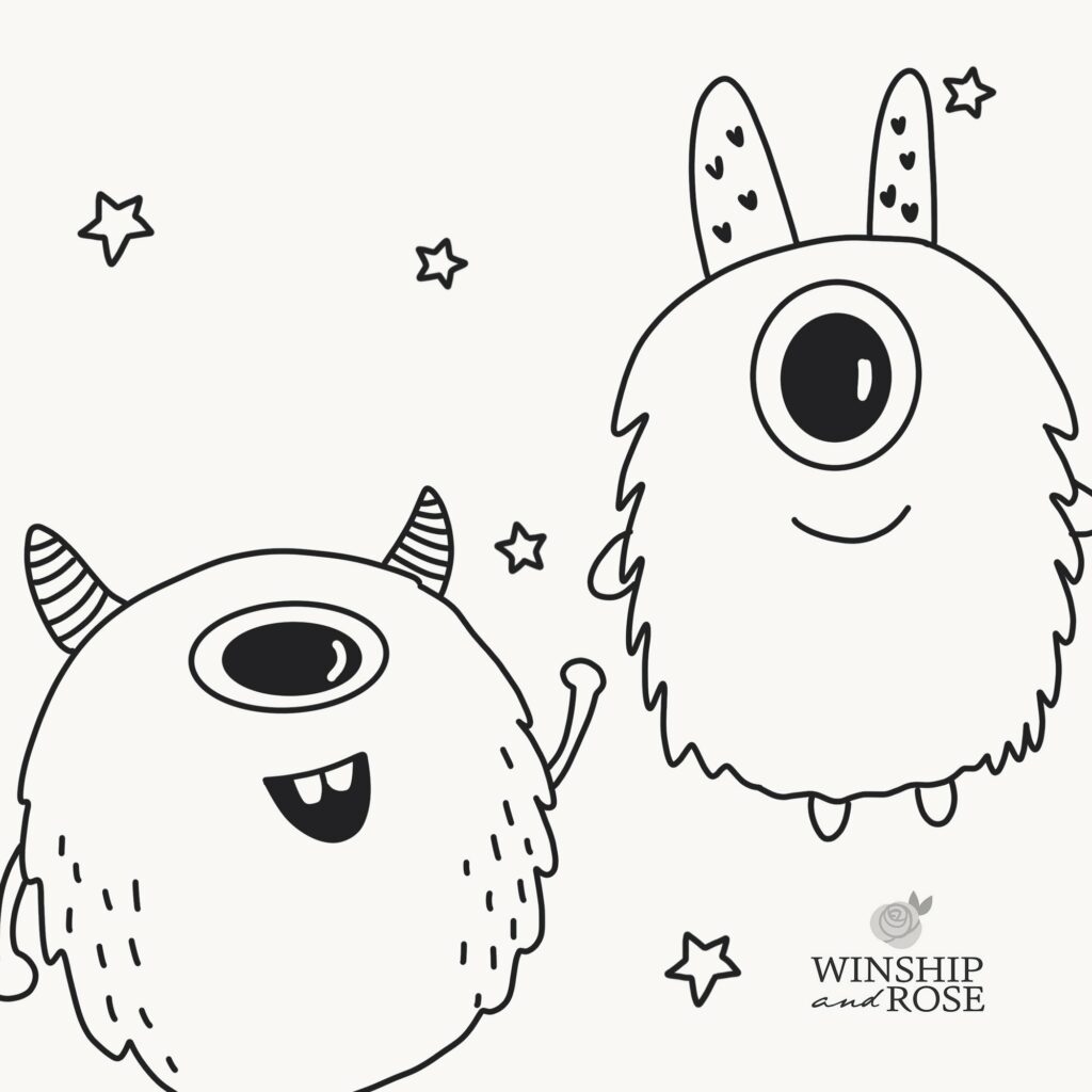 Monsters Clip Art Set - Kids Monster – MasterBundles