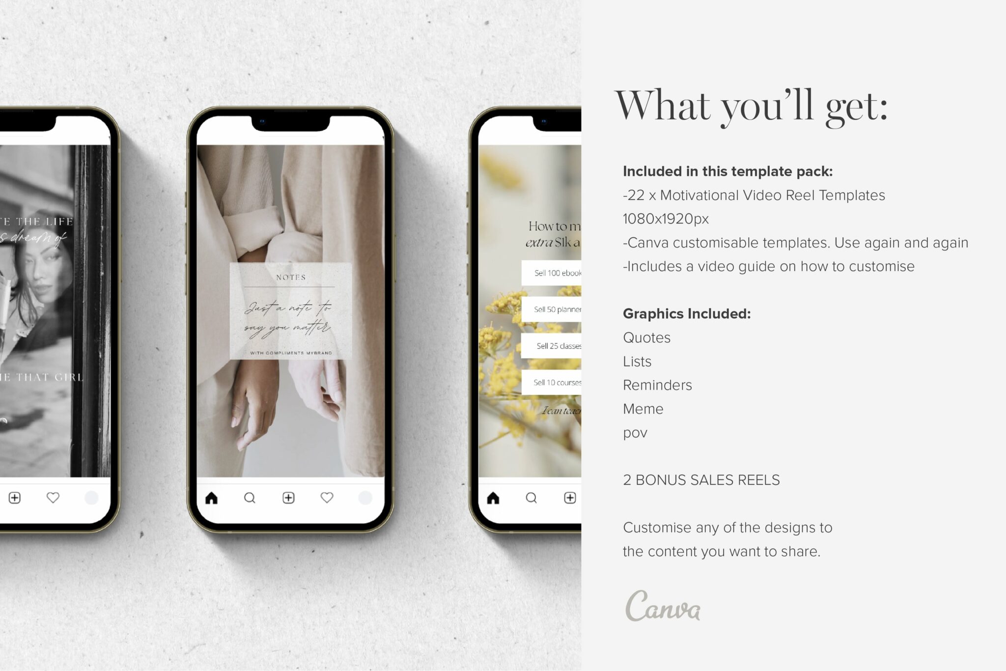 Instagram Quote Reels Templates – MasterBundles