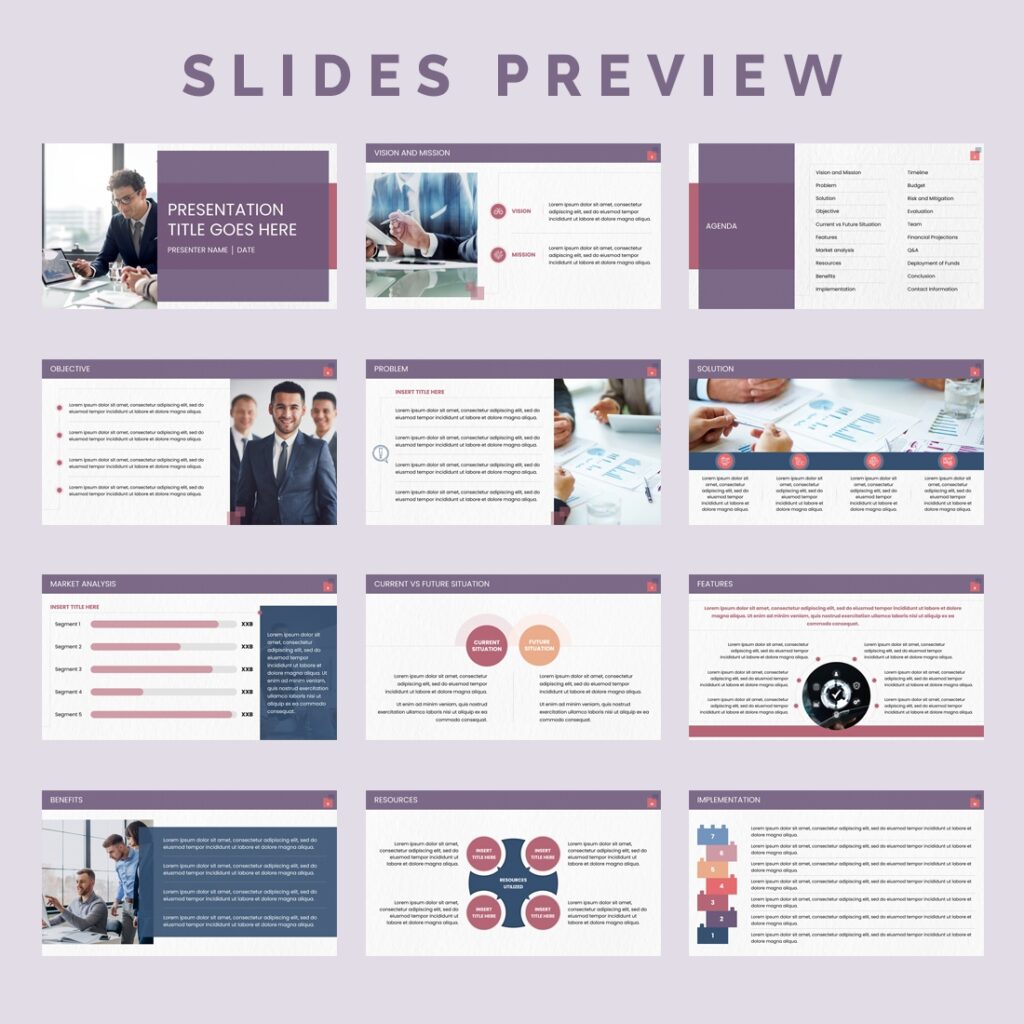 Business Presentation PowerPoint Template, Corporate PowerPoint ...