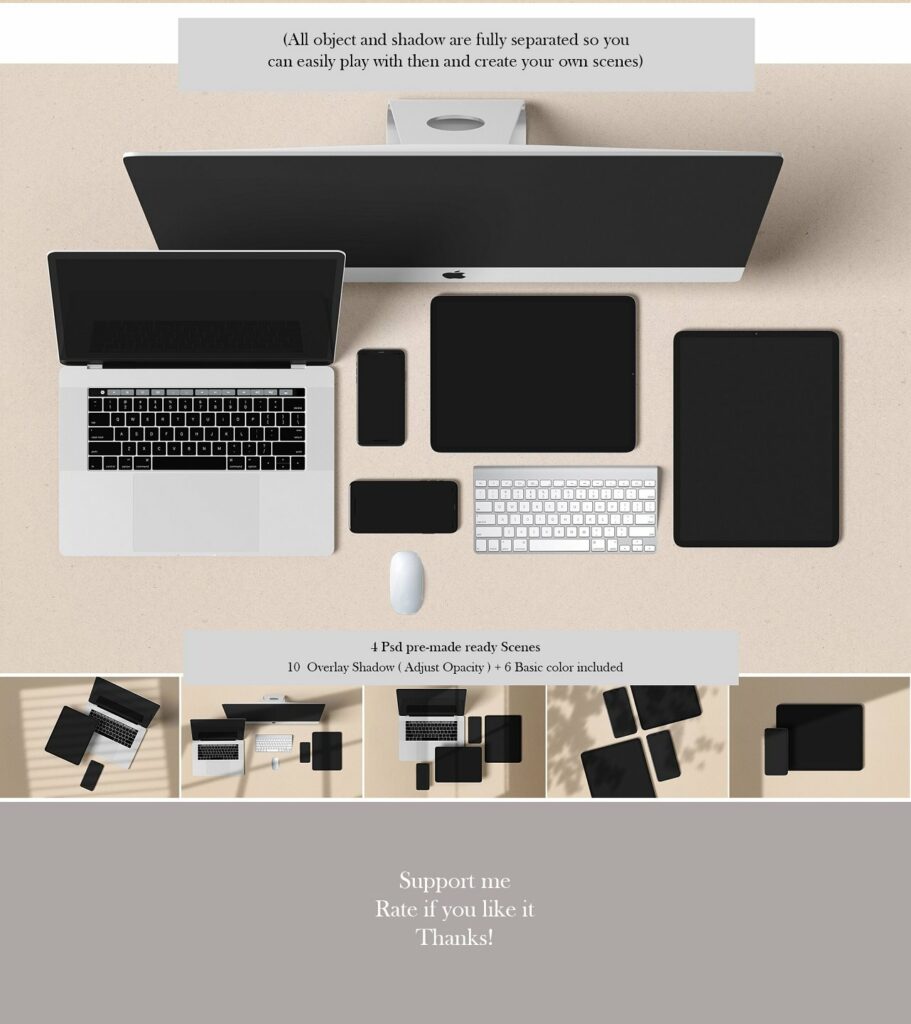 Multi Device Mockup - Scenes Creator – MasterBundles