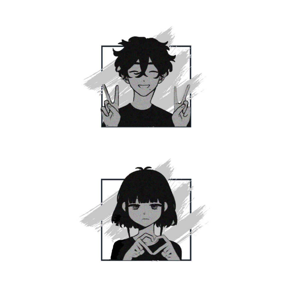 Matching T-shirt design for friends and couple - MasterBundles