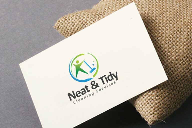 Neat and Tidy Cleaning Logo – MasterBundles