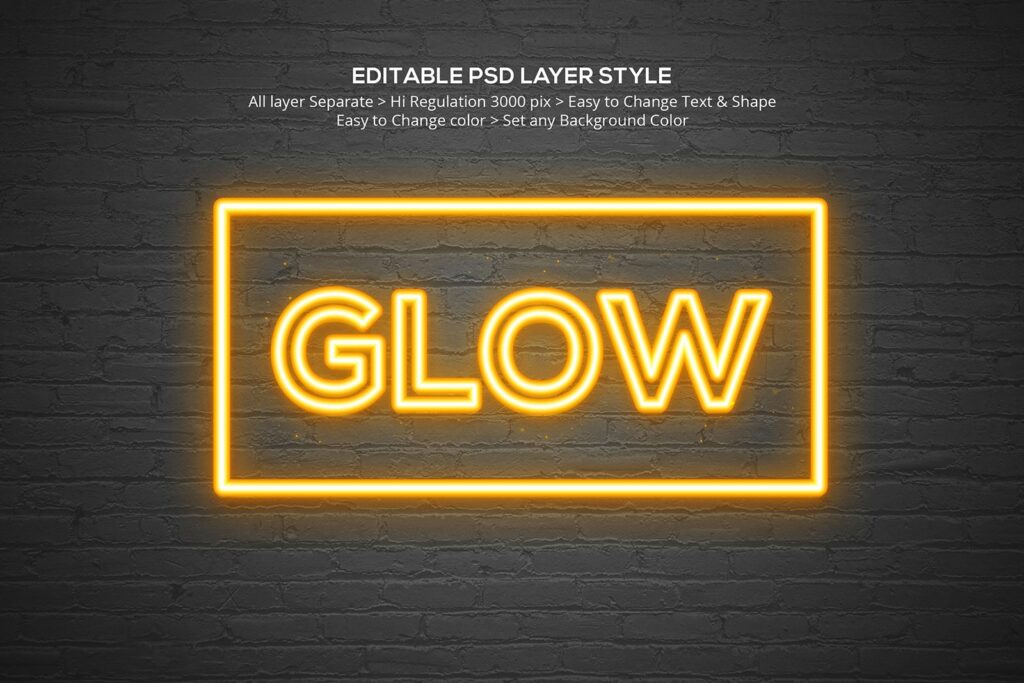 Exclusive Neon Text Effect Bundle – MasterBundles