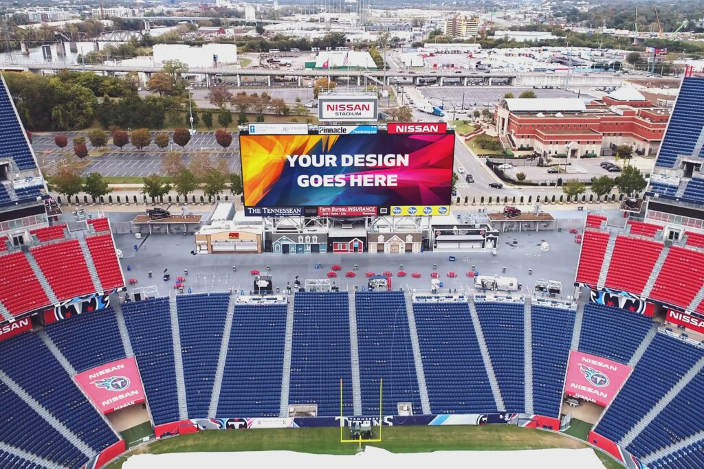 12 PSD NFL Stadium Display Mockup #2 – MasterBundles