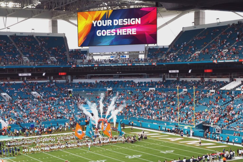 24 PSD NFL Stadium Mockup #1 – MasterBundles