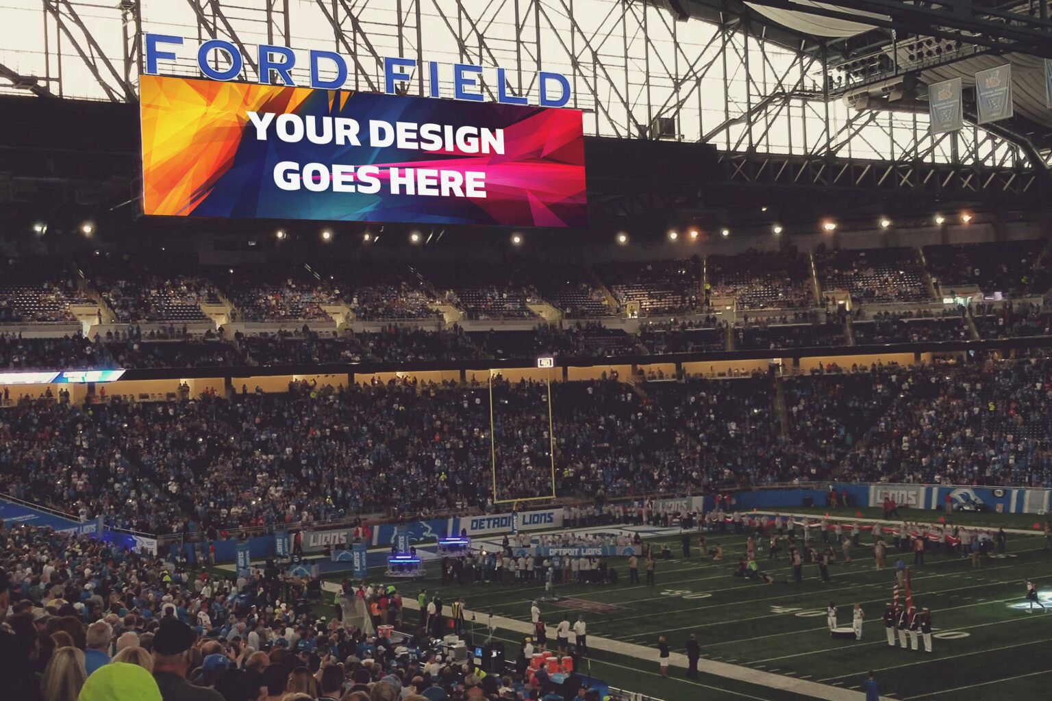 12 PSD NFL Stadium Display Mockup – MasterBundles
