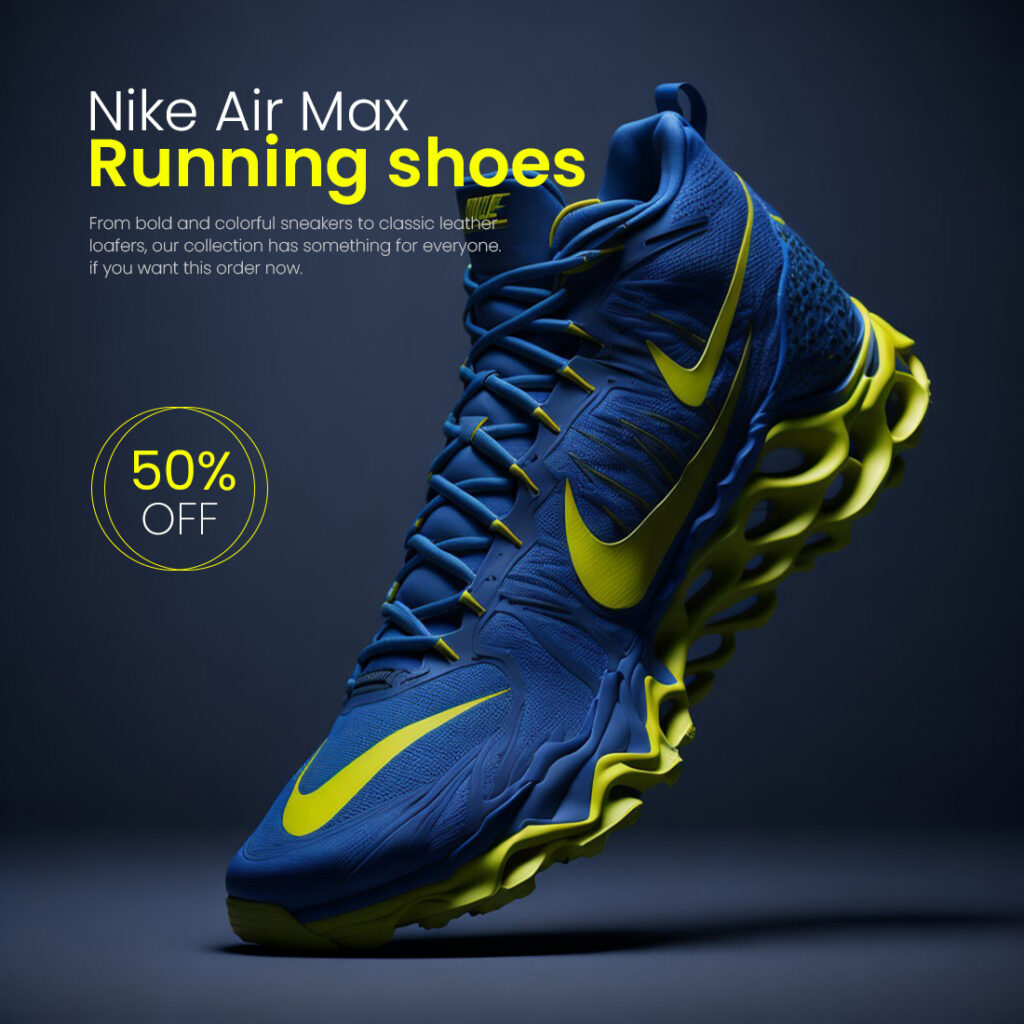 shoes social media post template - MasterBundles
