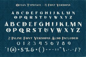 Ocean - Display Font – MasterBundles