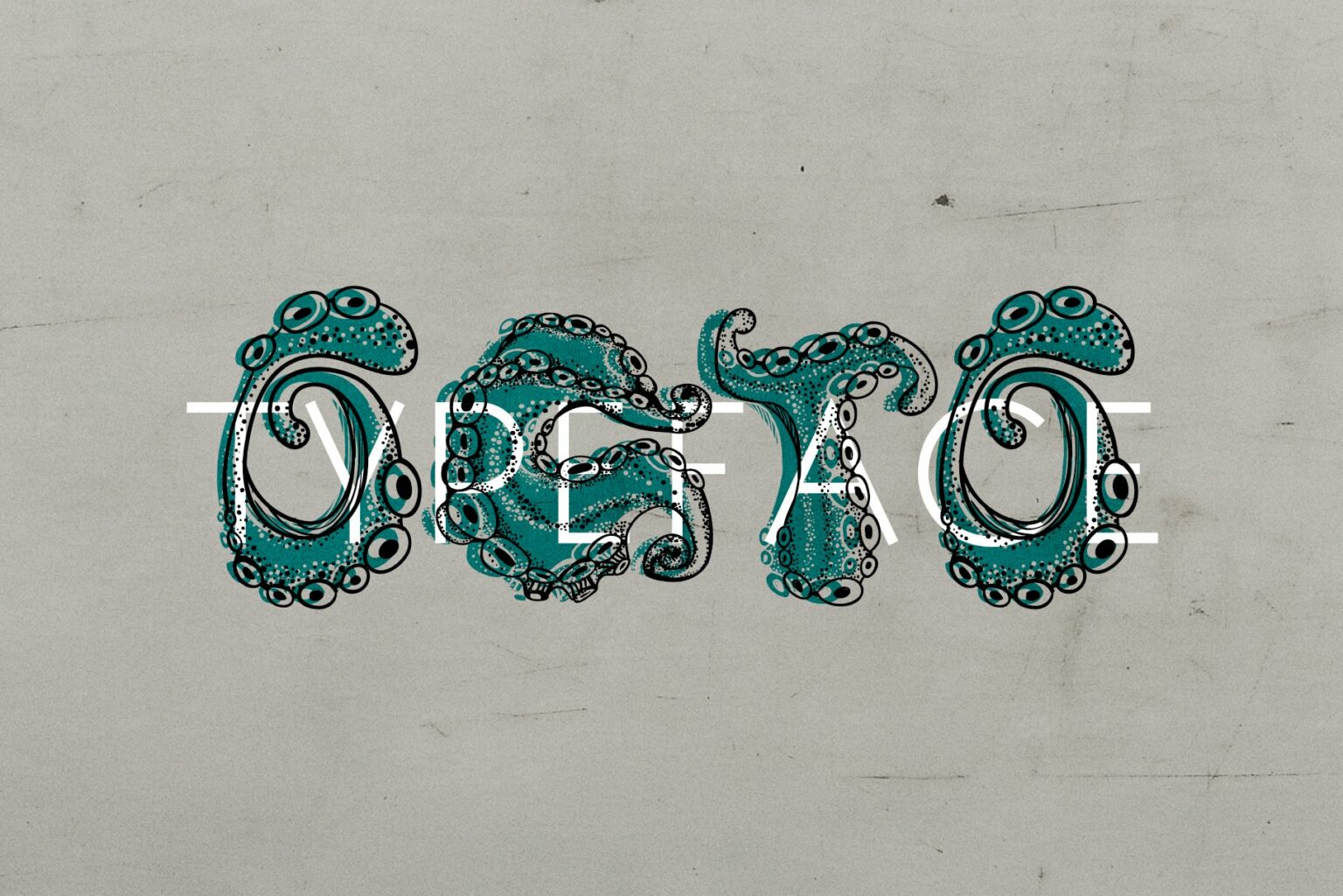 Octo - A hand lettering Octopus font – MasterBundles