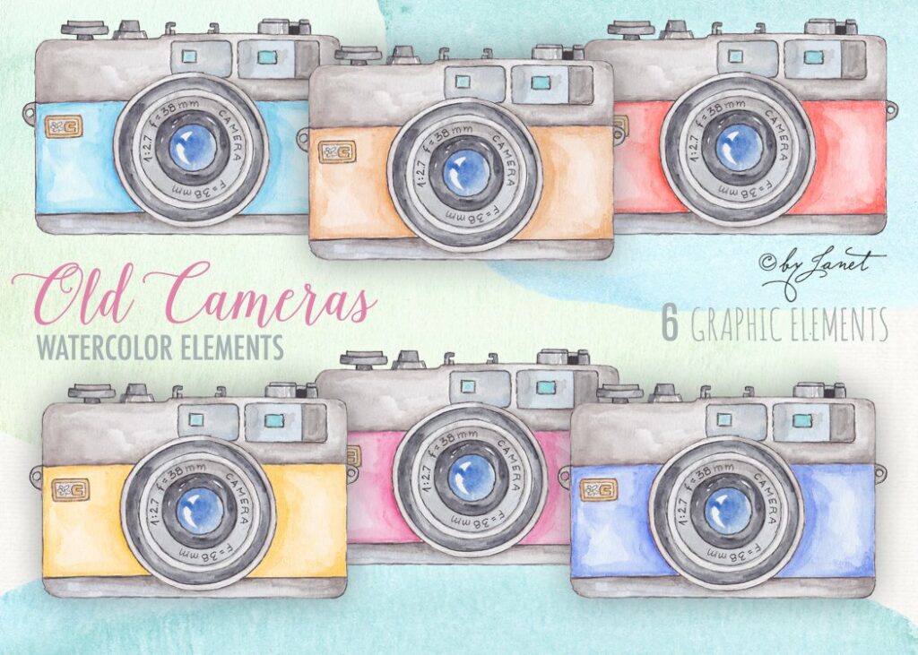 Old Cameras – MasterBundles
