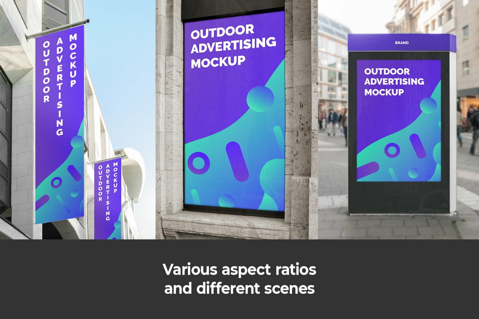 Outdoor Advertising Mockups – MasterBundles