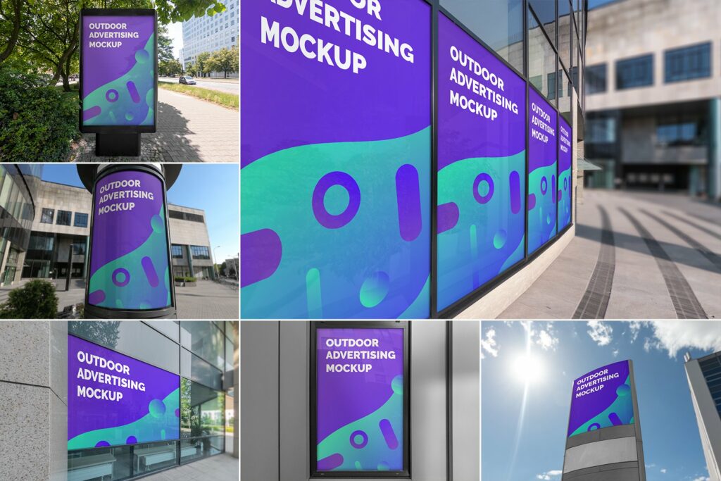 Outdoor Advertising Mockups – MasterBundles