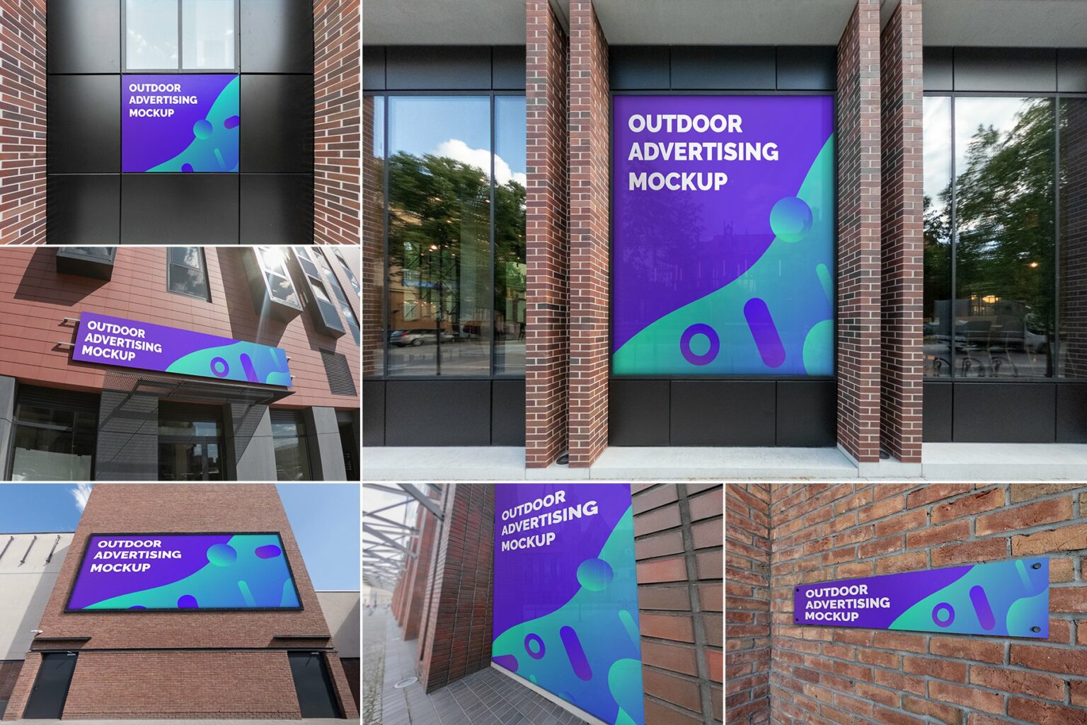 Outdoor Advertising Mockups – MasterBundles