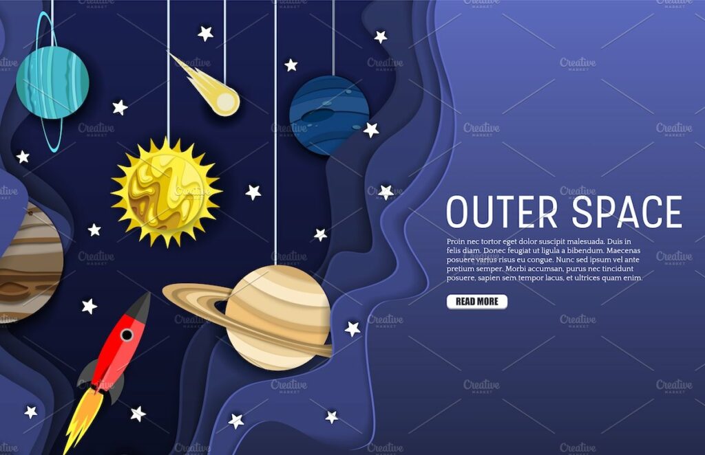 Solar system education poster set – MasterBundles