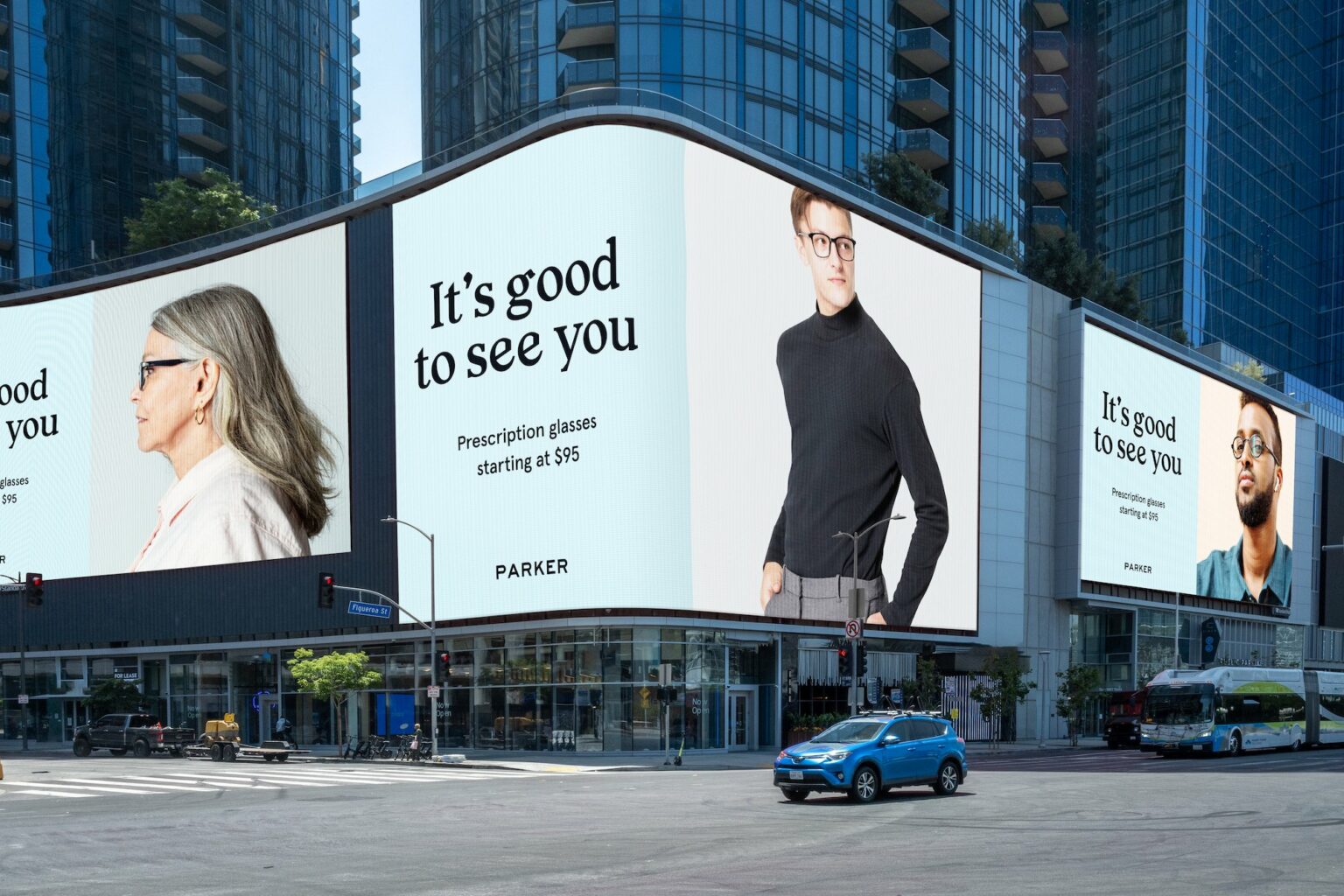 Big Screen City Billboard Mockup PSD – MasterBundles