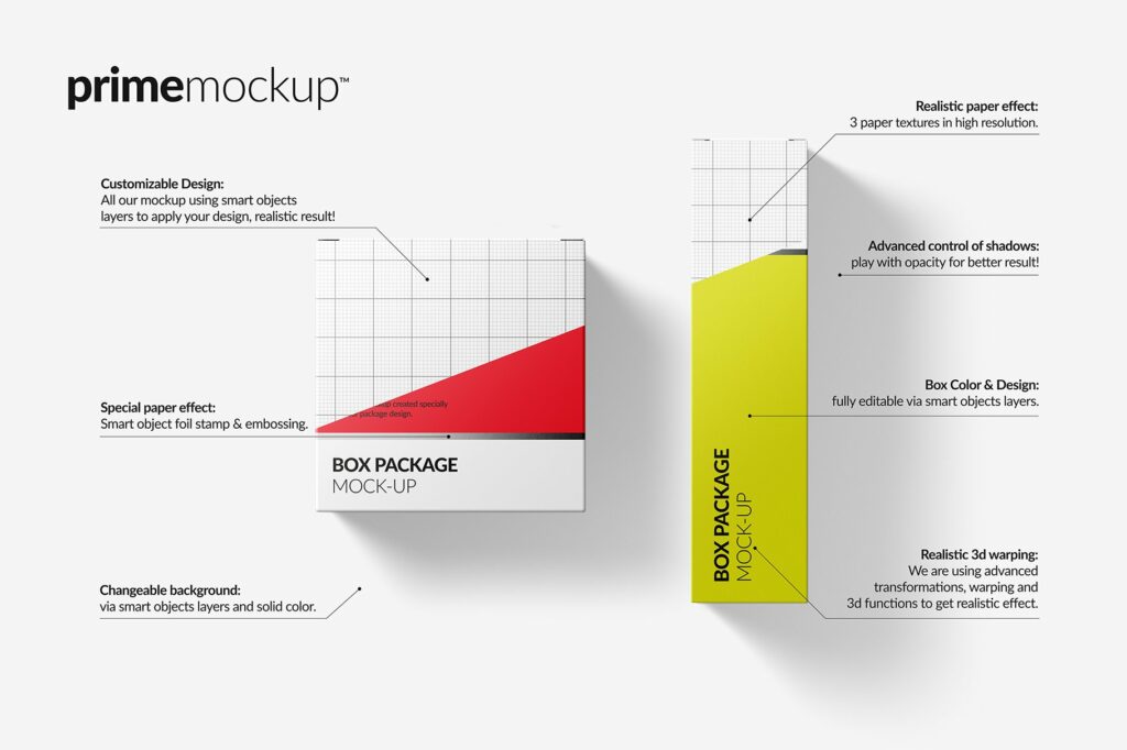 Cardboard Package Box Mockup Bundle – MasterBundles