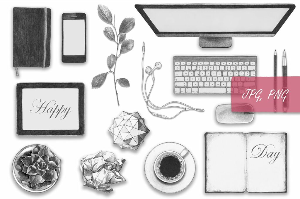 Scene creator / Hand-drawn objects – MasterBundles
