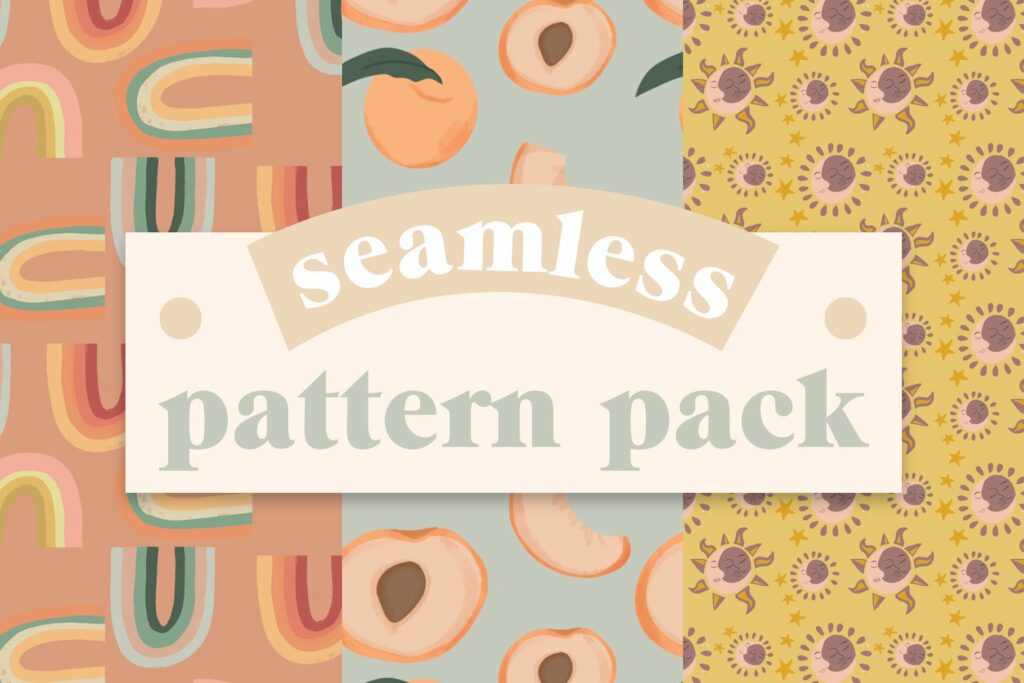 Seamless 3 Pattern Pack – MasterBundles