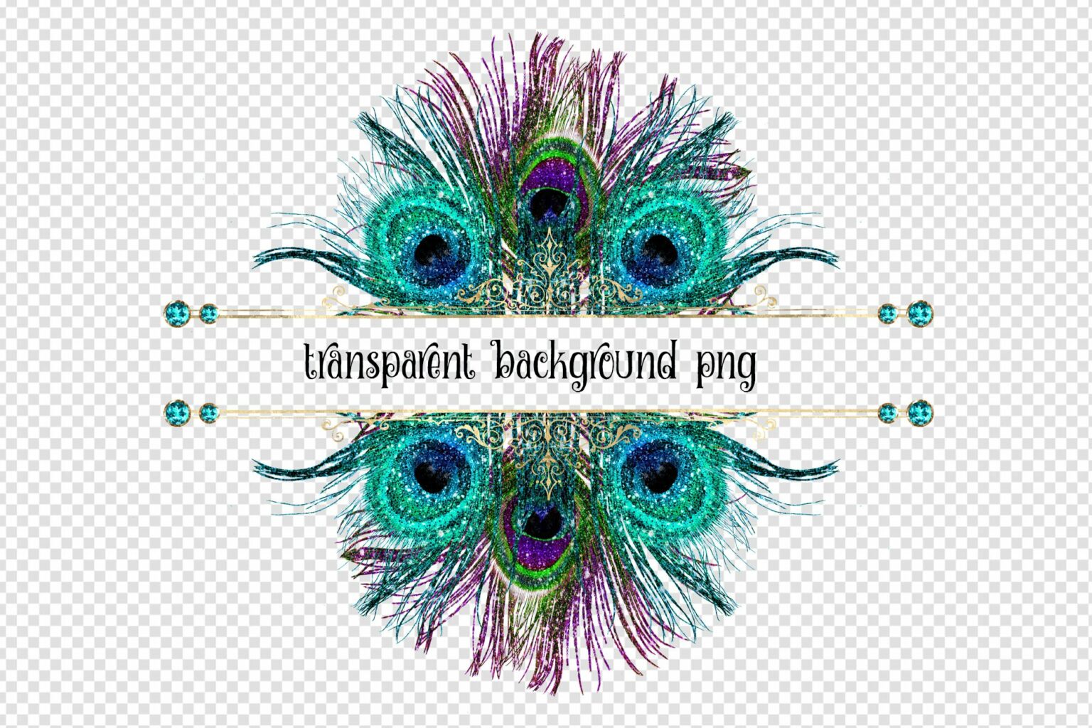 Peacock Frames Clipart – MasterBundles