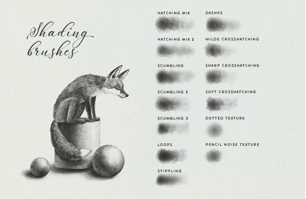 Pencil Brush Set for Procreate – MasterBundles