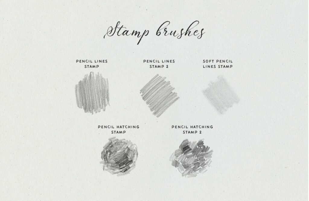 Pencil Brush Set for Procreate – MasterBundles