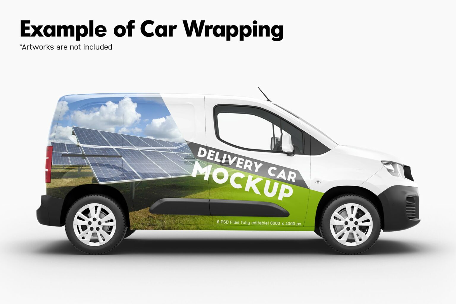 Delivery Car Mockup 5 – MasterBundles