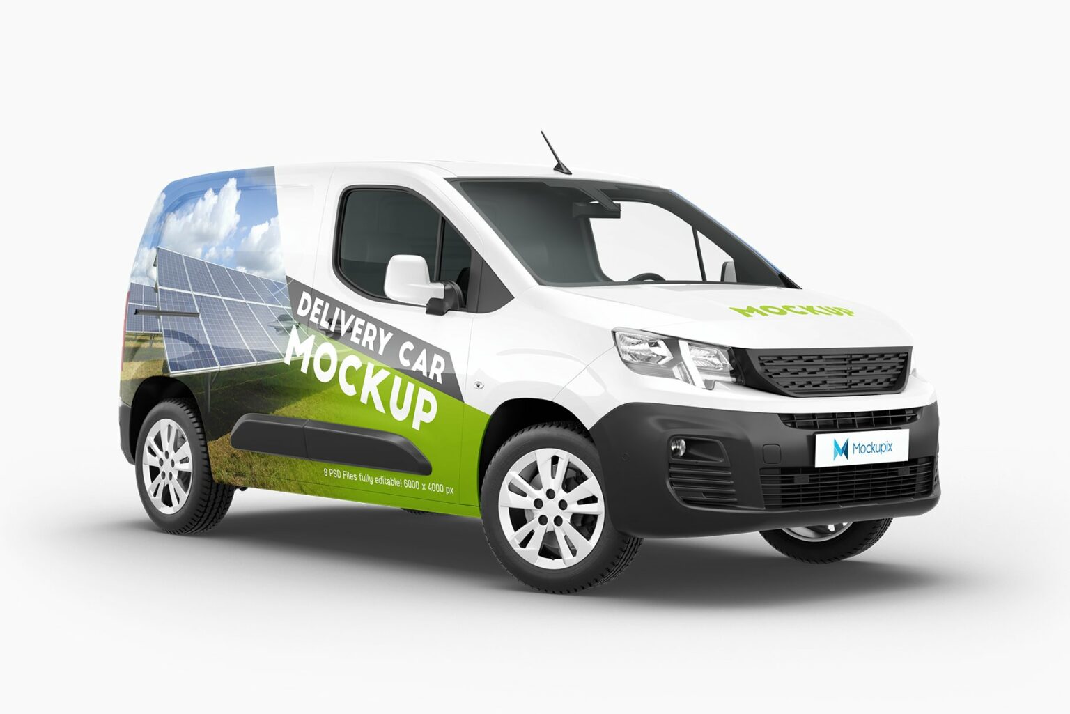 Delivery Car Mockup 5 – MasterBundles