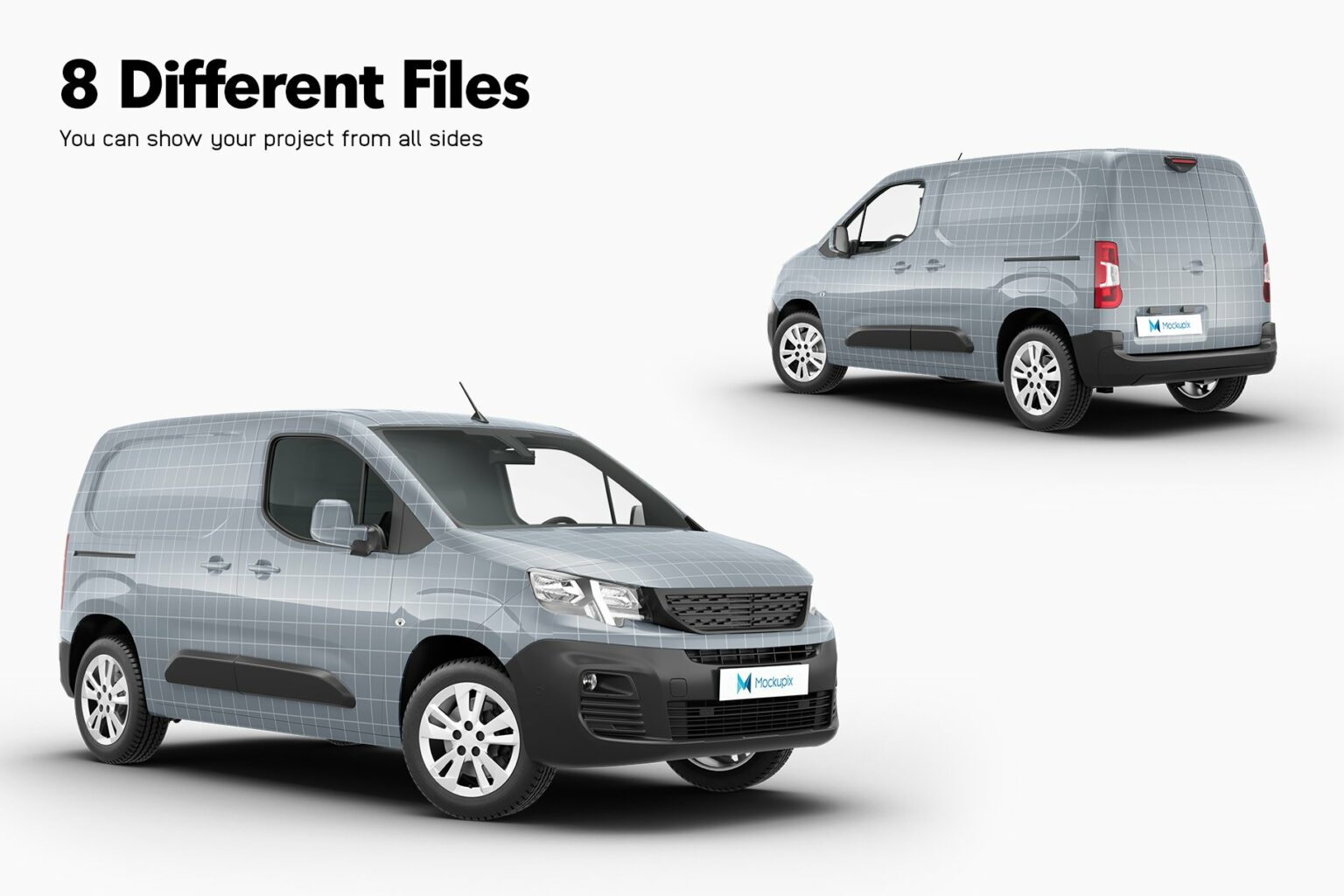 Delivery Car Mockup 5 – MasterBundles