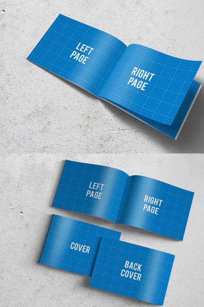 A4 Horizontal Brochure Mockups – MasterBundles