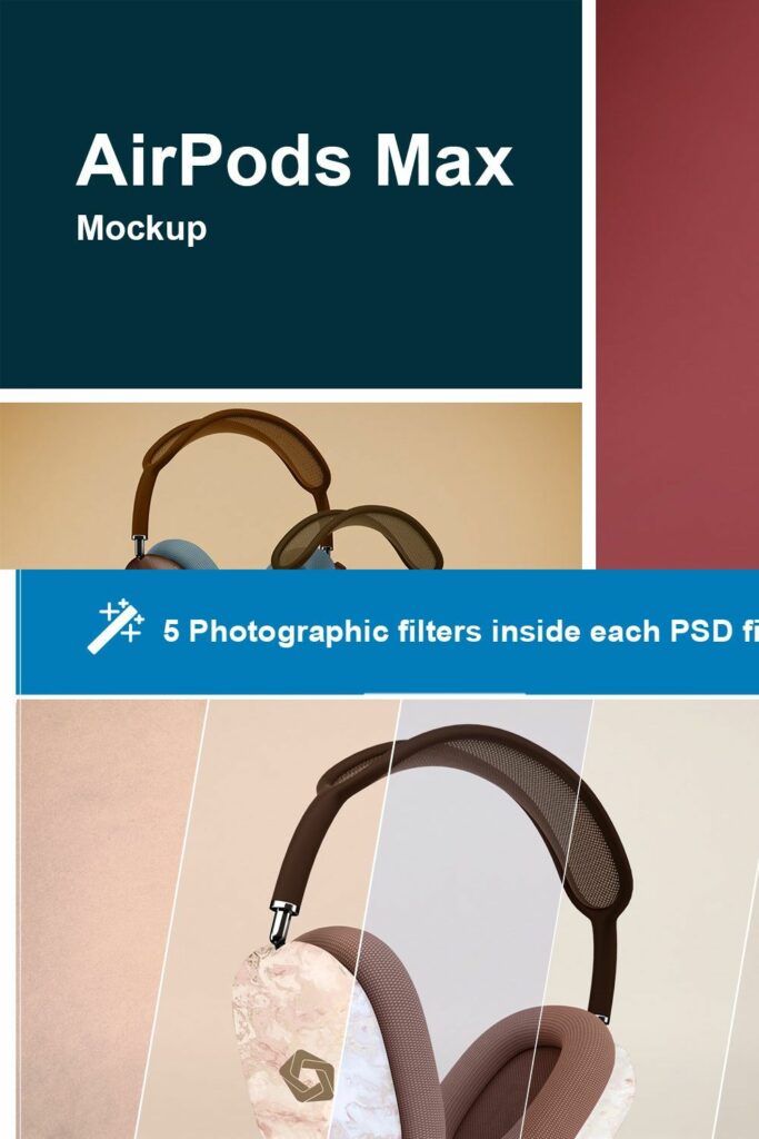 AirPods Max Mockup – MasterBundles